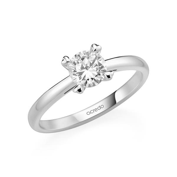 Verlobungsring in Platin 950 mit 0,7 ct. Brillant tw, si von acredo | A-11QGGH-W9-1R7K9LZ ...